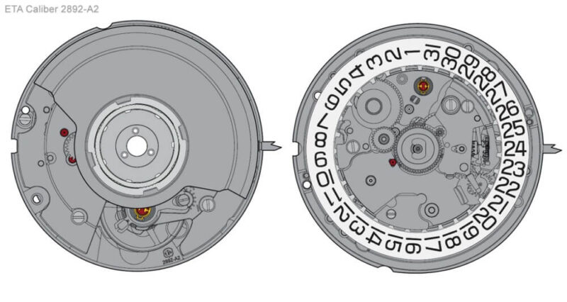 Mọi thứ bạn cần biết về bộ máy ETA 2892 mang tính biểu tượng
